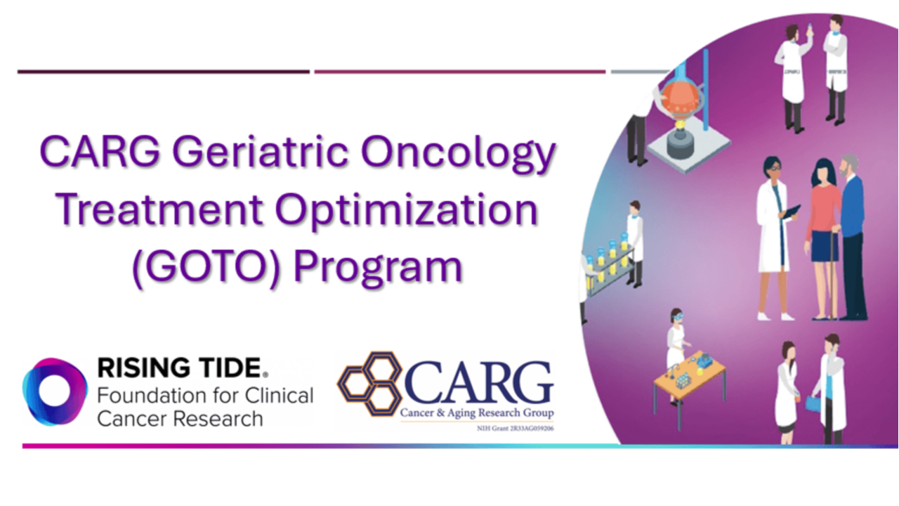 Cancer and Aging Research Group Geriatric Oncology Therapy Optimization ...
